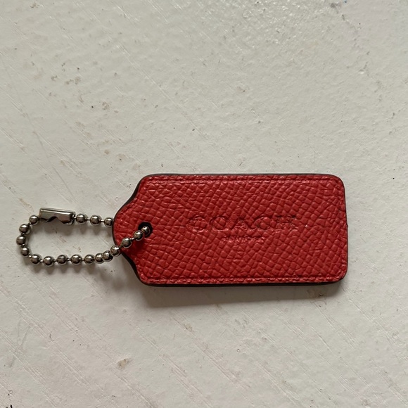 Coach | Bags | Red Coach Tag | Poshmark